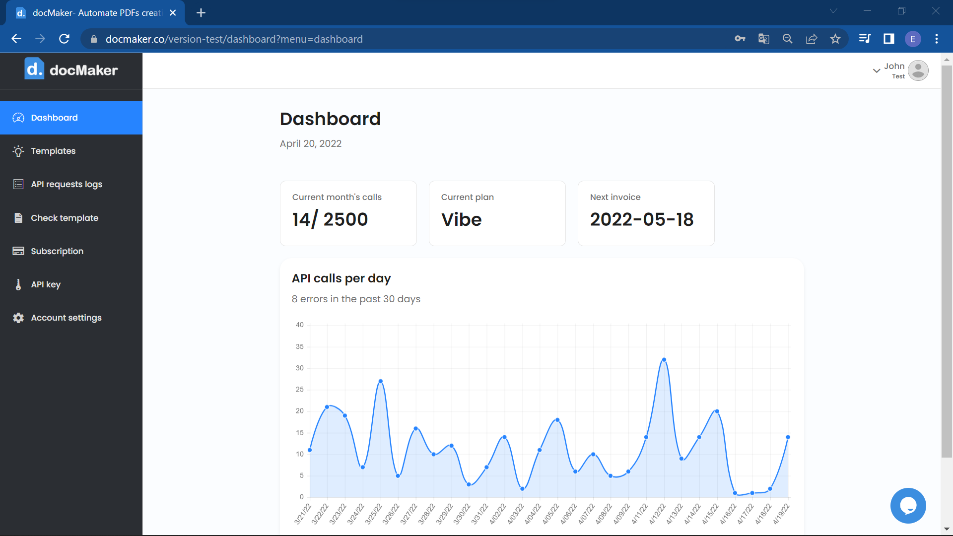 Automate PDFs creation - docMaker